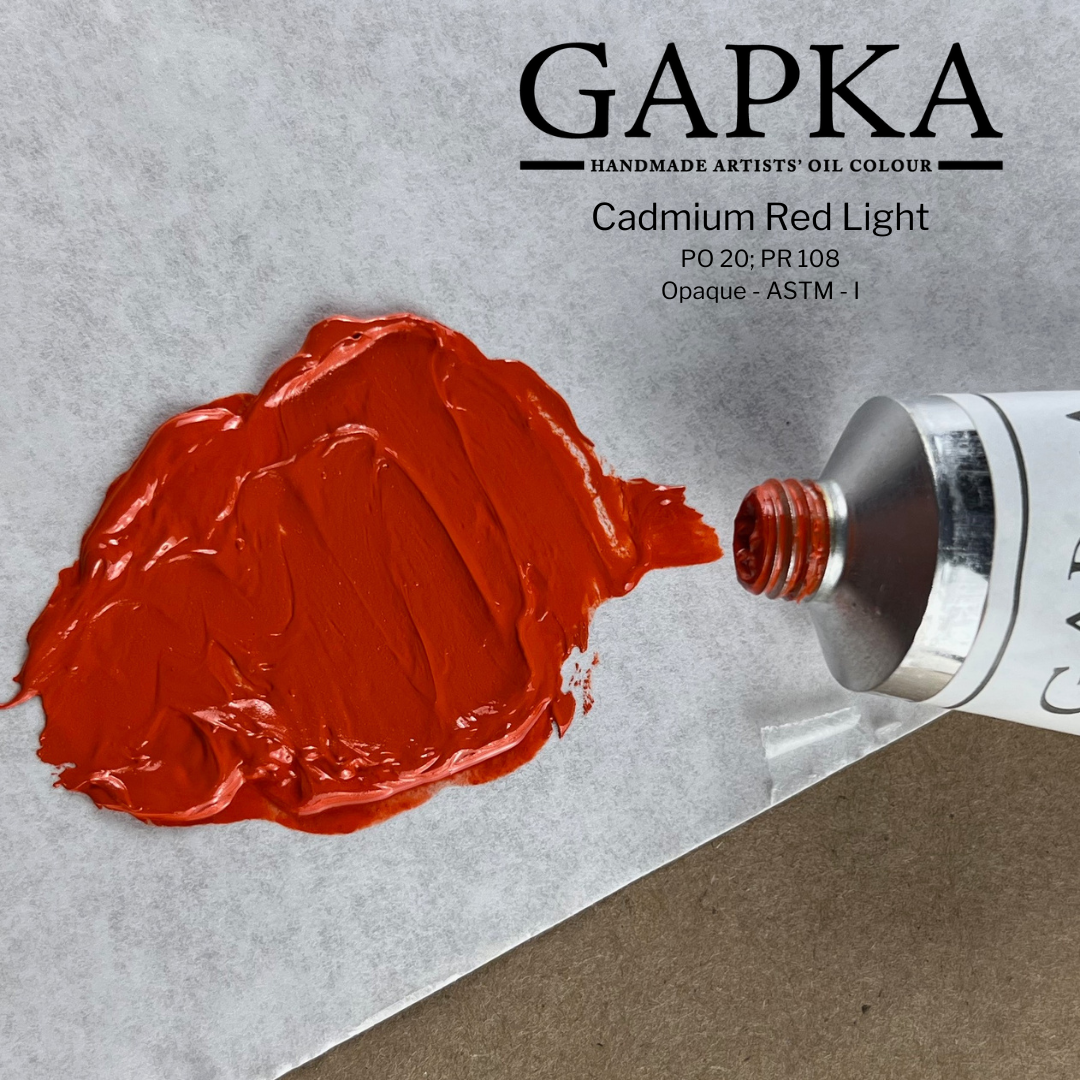 Cadmium Red Light Artists' Oil Paint – Gapka