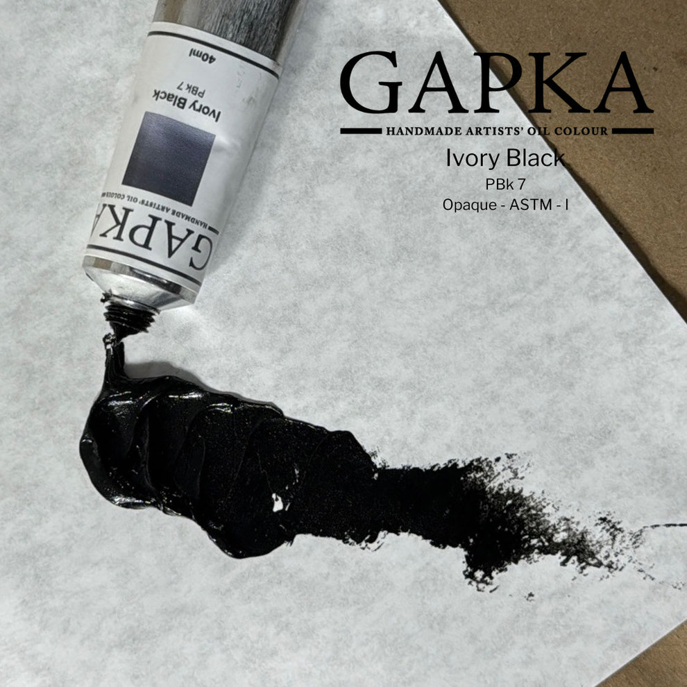 Ivory Black Artists' Oil Paint – Gapka