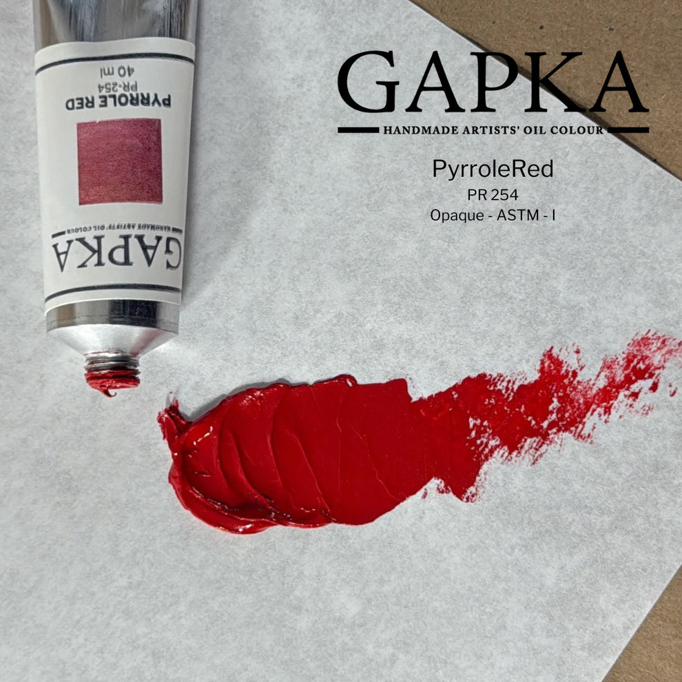 Pyrrole Red Artists' Oil Paint – Gapka