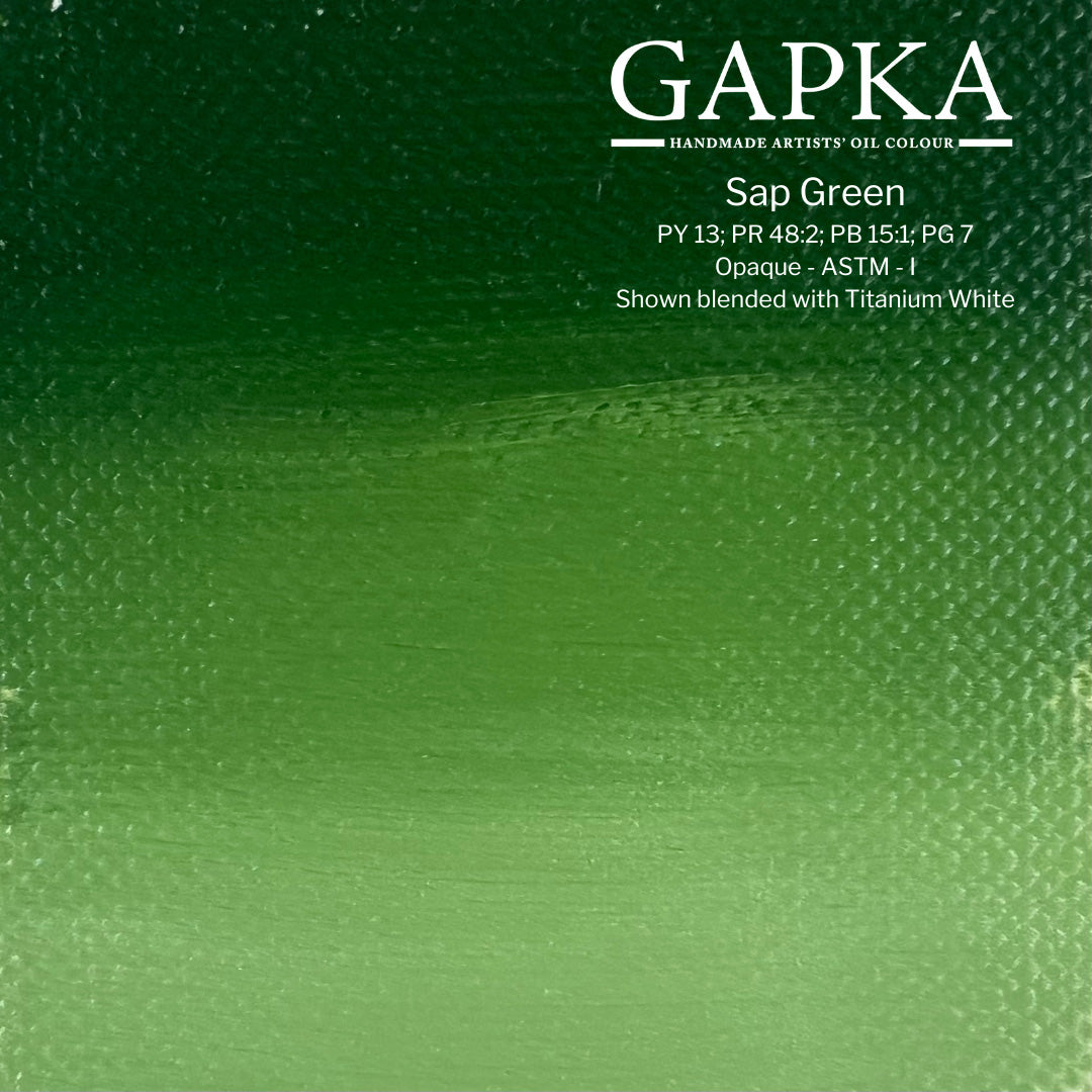 Sap Green Artists' Oil Paint – Gapka