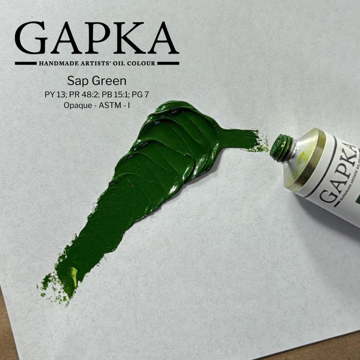 Sap Green Artists' Oil Paint – Gapka